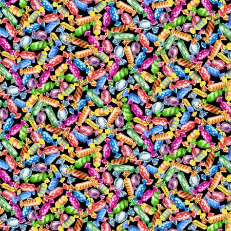 Candy Wrapper DDC11917-BLAC-D Fabric – Hot Chocolate Quilt Company